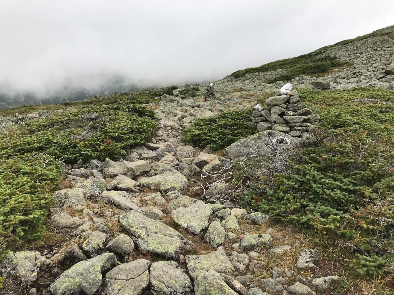 Backpacking in the White Mountains, New Hampshire