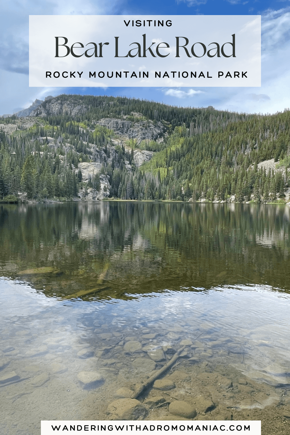 Visiting Bear Lake Road in Rocky Mountain National Park